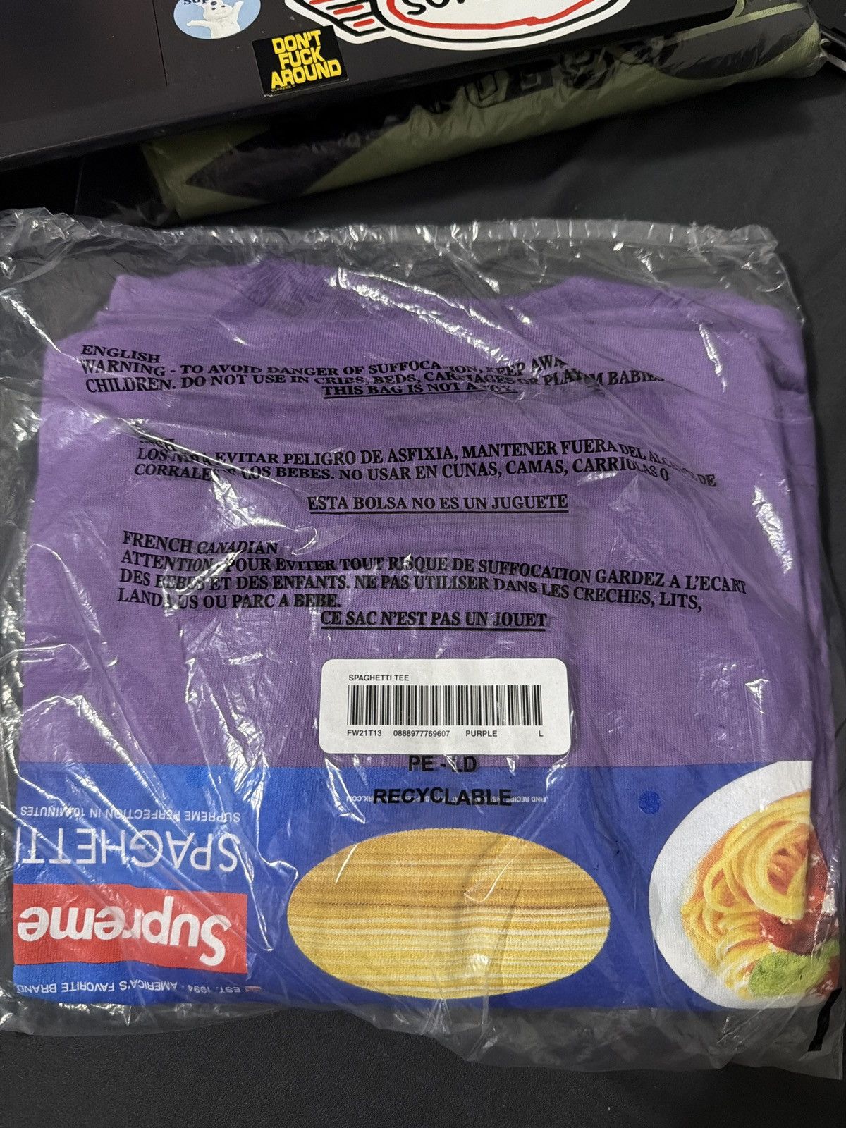 Supreme Supreme Spaghetti Tee FW21 | Grailed
