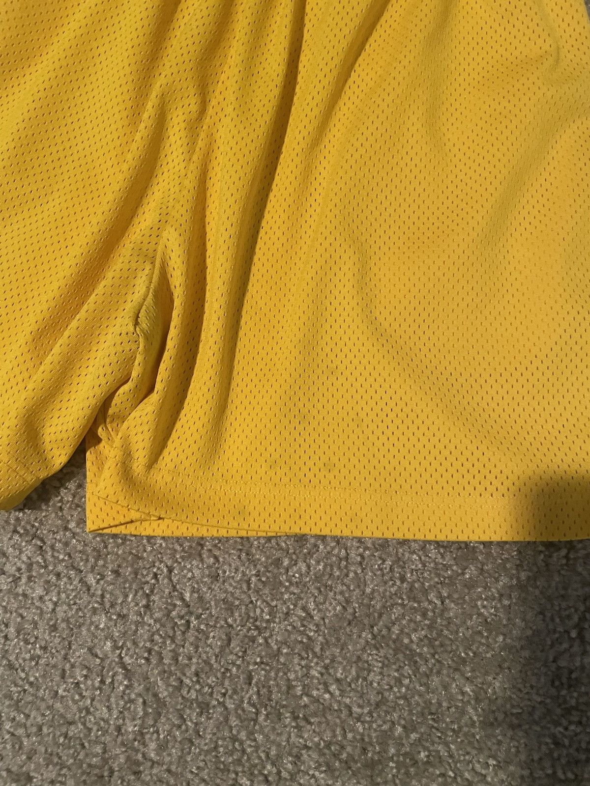 Eric Emanuel Used Eric Emanuel Yellow Mesh Shorts XL | Grailed