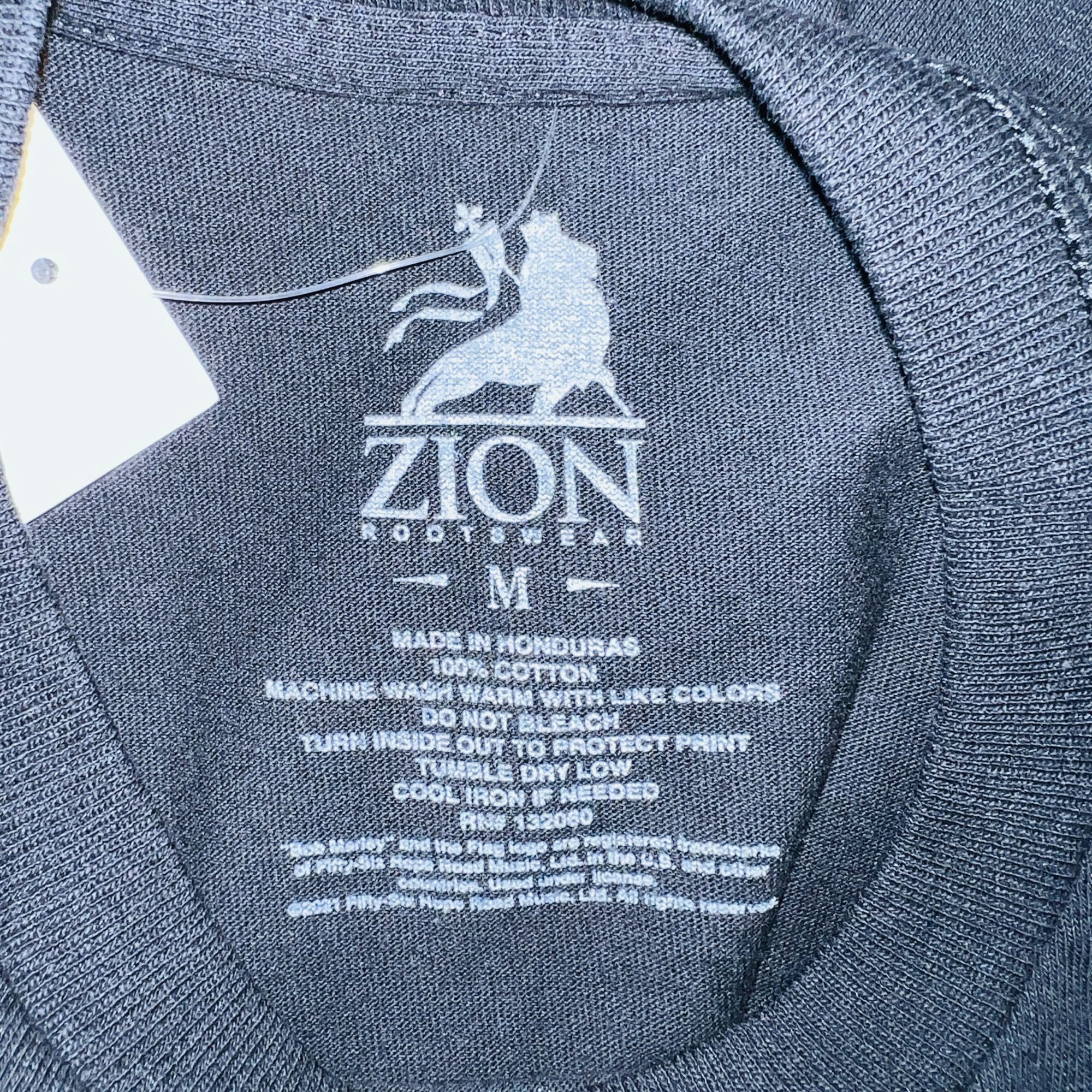 Zion Rootswear Bob Marley & The Wailers Catch A Fire World Tour Med T ...