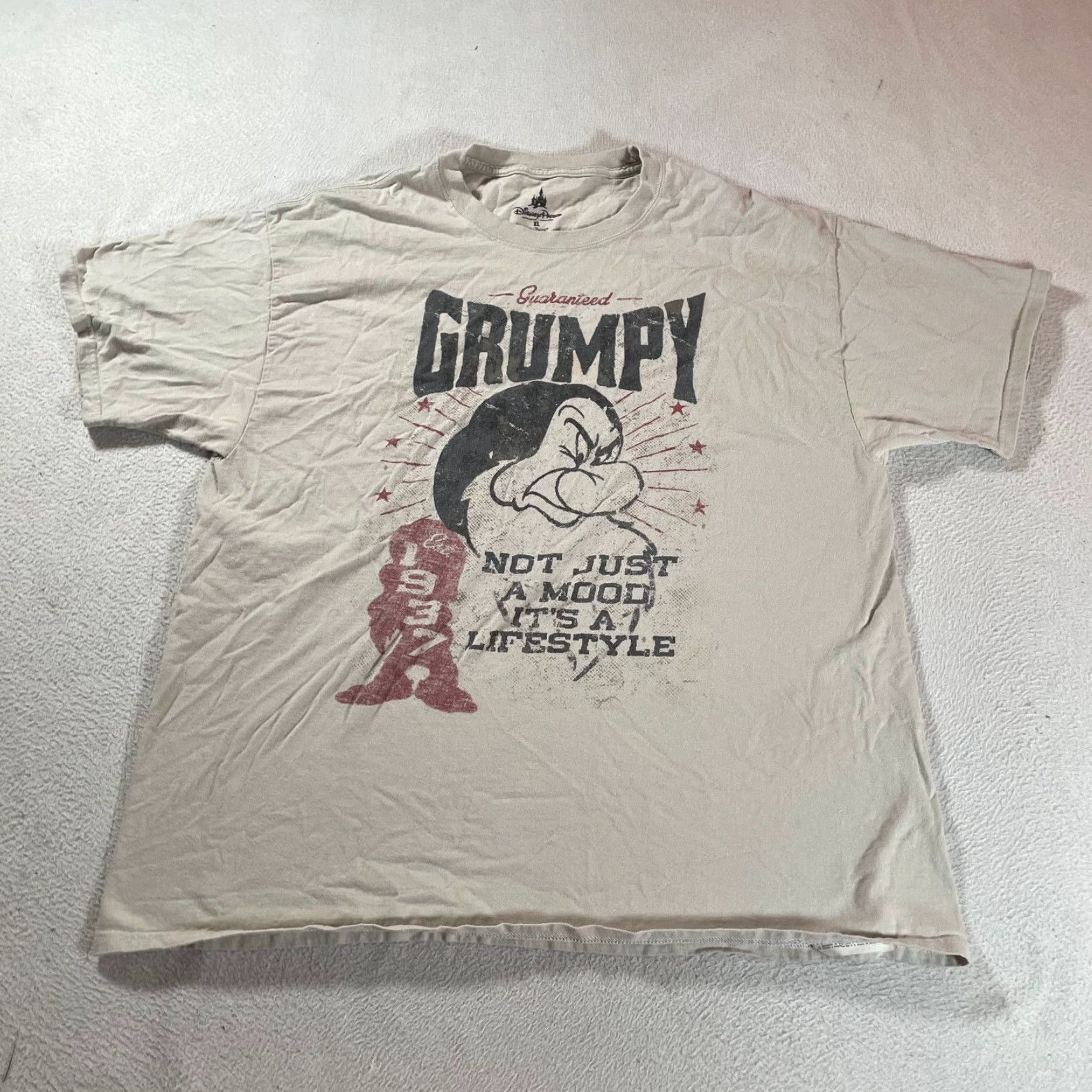 Nike Disney Grumpy Mens Extra Large XL Pullover Shirt | Grailed