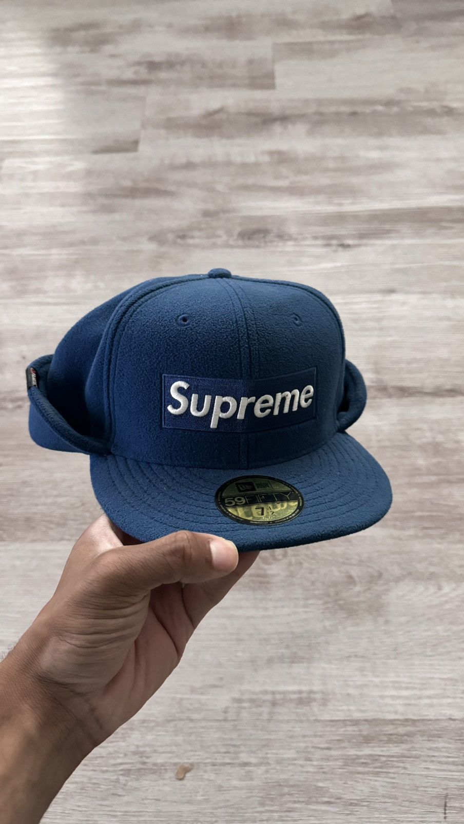 Supreme Supreme x New Era Polartec Ear Flap Fitted Cap | Grailed