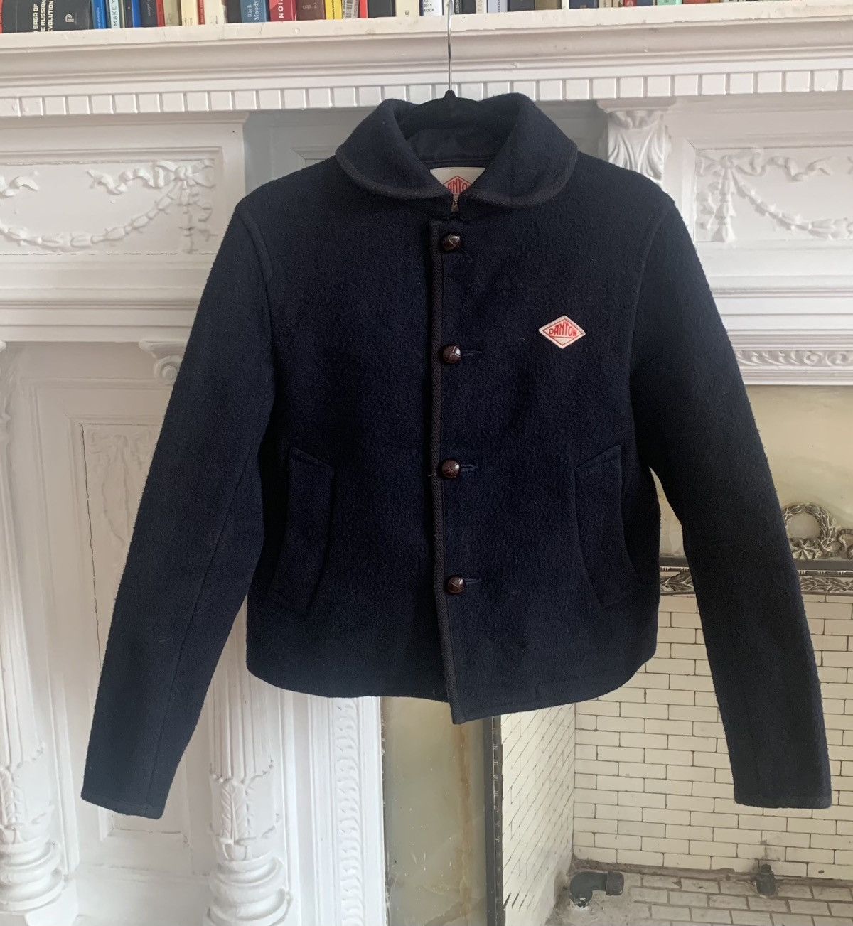 Danton Danton Navy Wool Jacket Vetements de Travail | Grailed