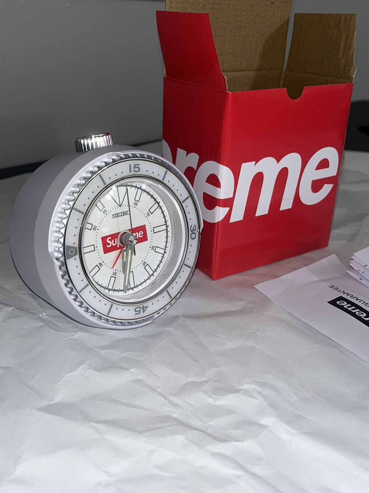 Seiko × Supreme Supreme Seiko Mai Alarm Clock | Grailed