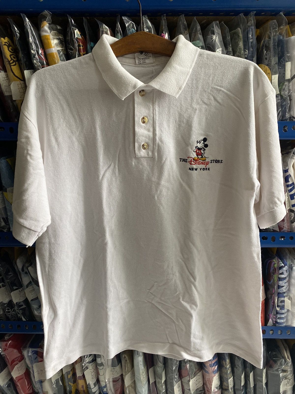 Disney × Made In Usa × Mickey Mouse MICKEY MOUSE POLO TSHIRT | Grailed