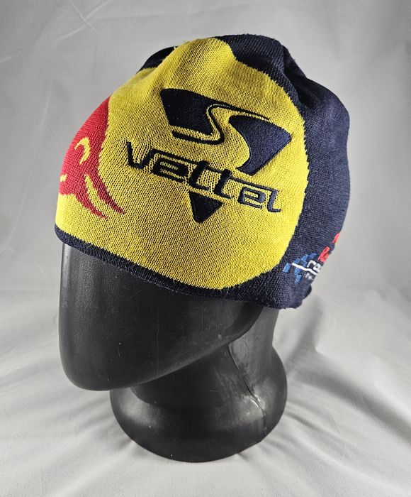 Vintage Sebastian Vettel Red Bull Racing Formula 1 F1 Winter Hat | Grailed