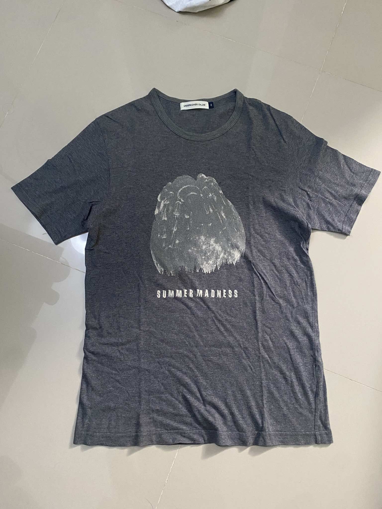 Japanese Brand × Undercover SS09 Undercover Spider Print T-Shirt Summer ...