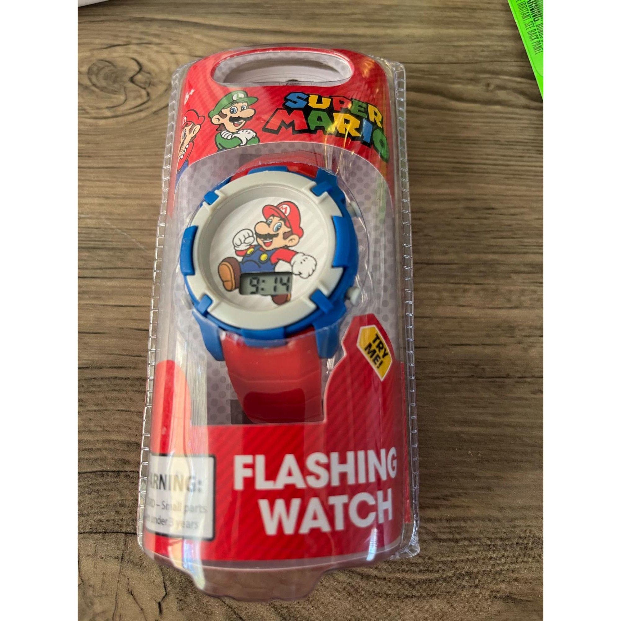 Nintendo Kids Super Mario Nintendo Flashing Digital Watch | Grailed