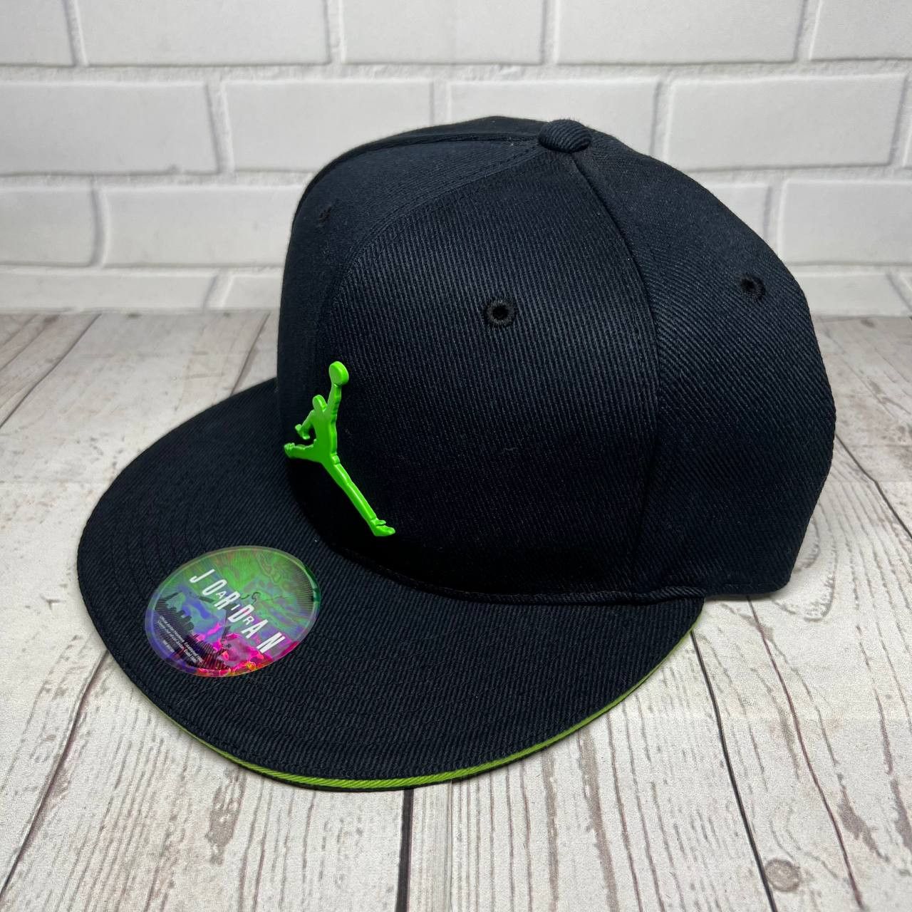 Jordan Brand Air Jordan 7 1/4 Jumpman Hat Fitted Cap Black Men | Grailed