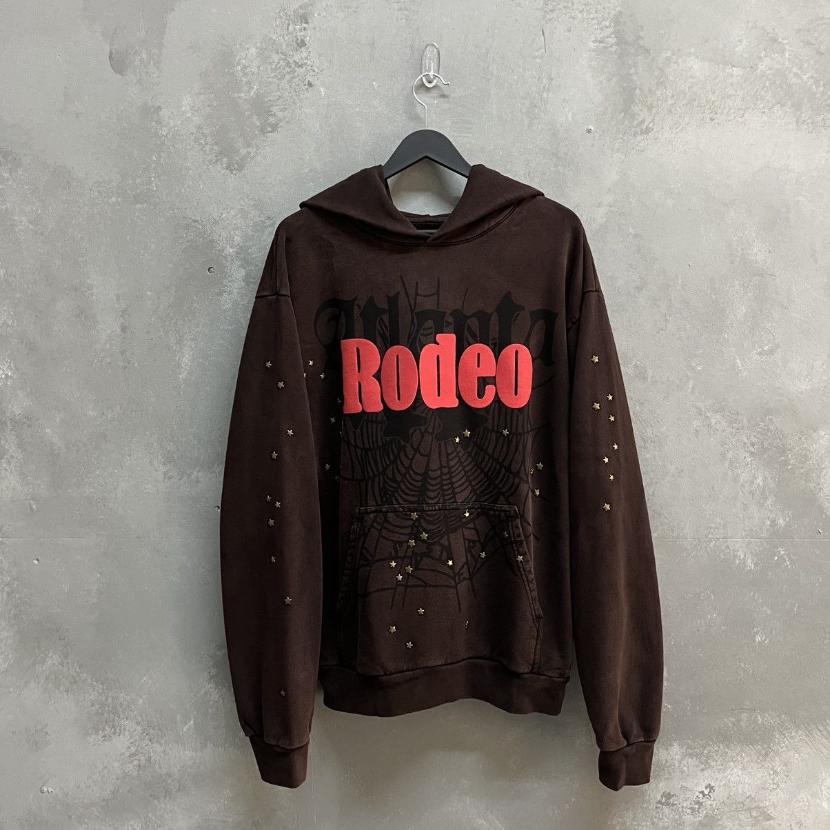Sp5der × Travis Scott Sp5der Travis Scott Rodeo Hoodie | Grailed