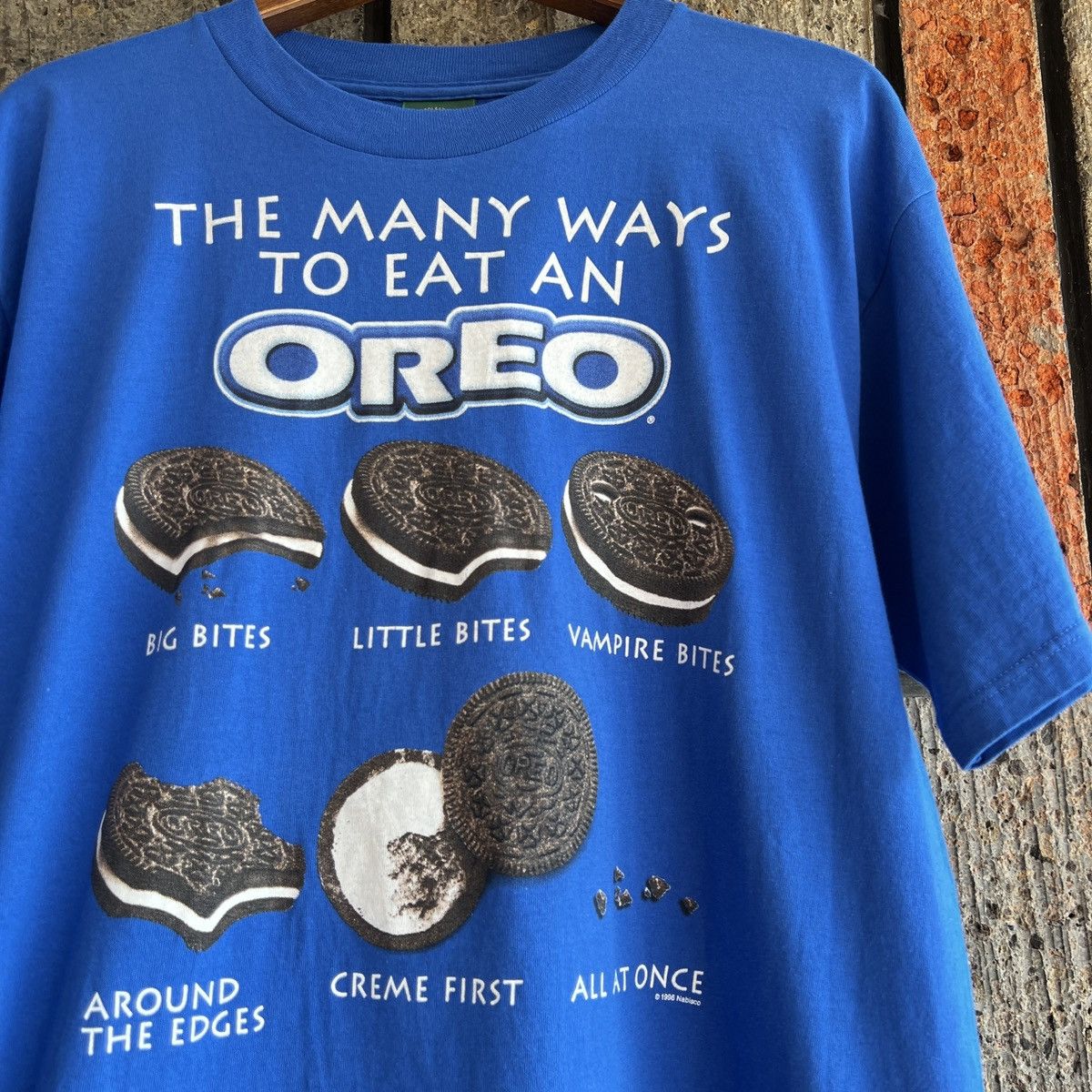 Made In Usa × Vintage VTG 1996 The Many Ways To Eat An Oreo Snack Art ...