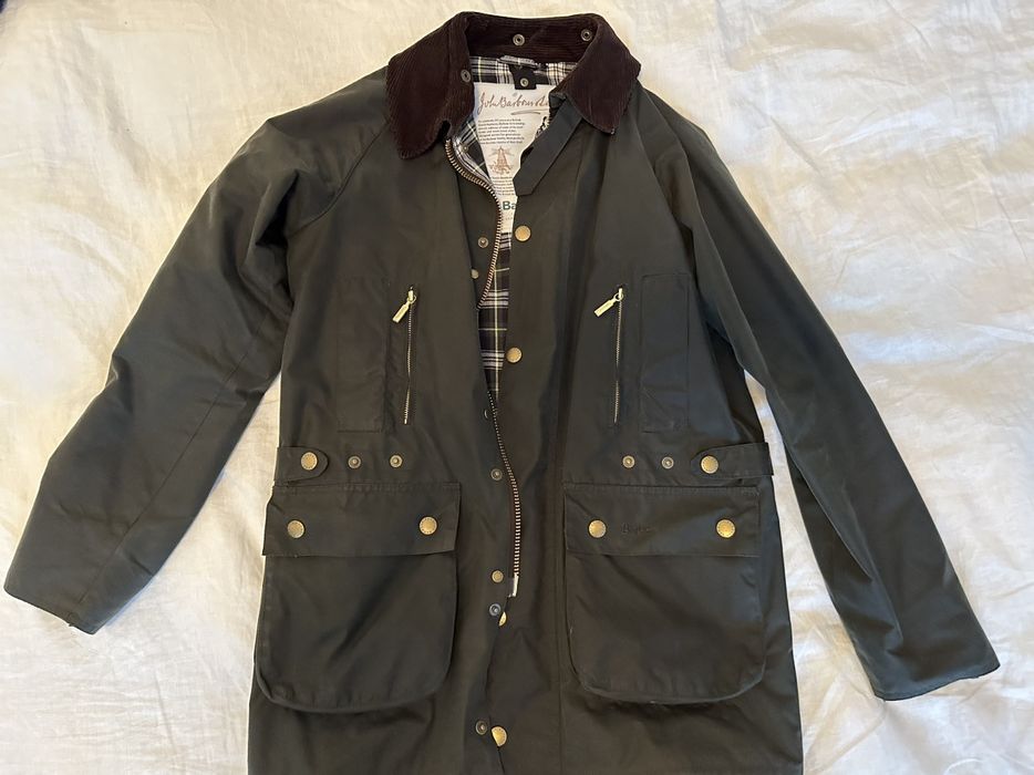 Barbour BARBOUR 125TH ANNIVERSARY ICONS BEAUFORT WAXED COTTON JACKET ...