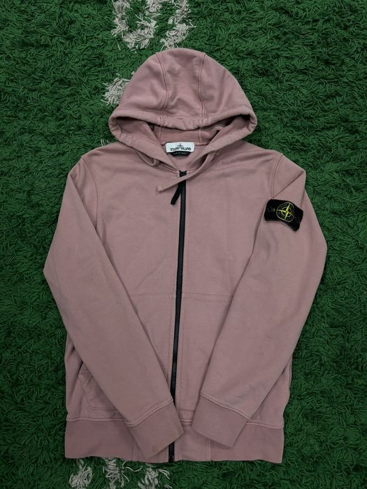 Stone Island Stone island zip up hoodie medium | Grailed