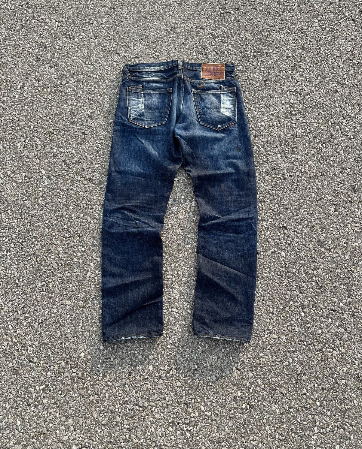 Japanese Brand × Prps Prps Japanese Distressed Denim Jeans | Grailed