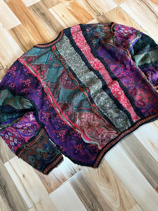 Vintage Vintage Coogi 3D Cable Knit Sweater | Grailed