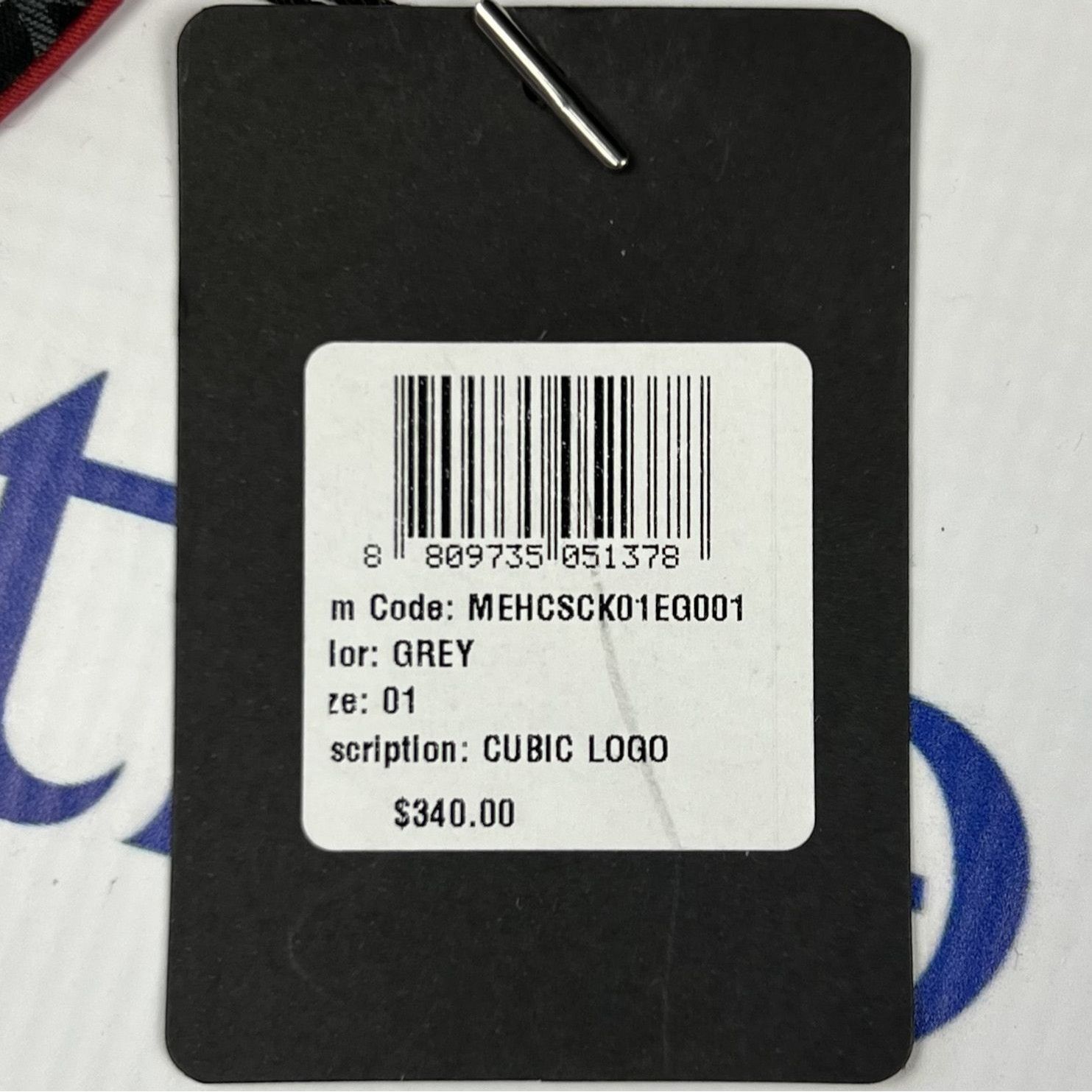 MCM MCM Grey Cubic Logo Monogram Jacquard Bucket Hat One Size | Grailed