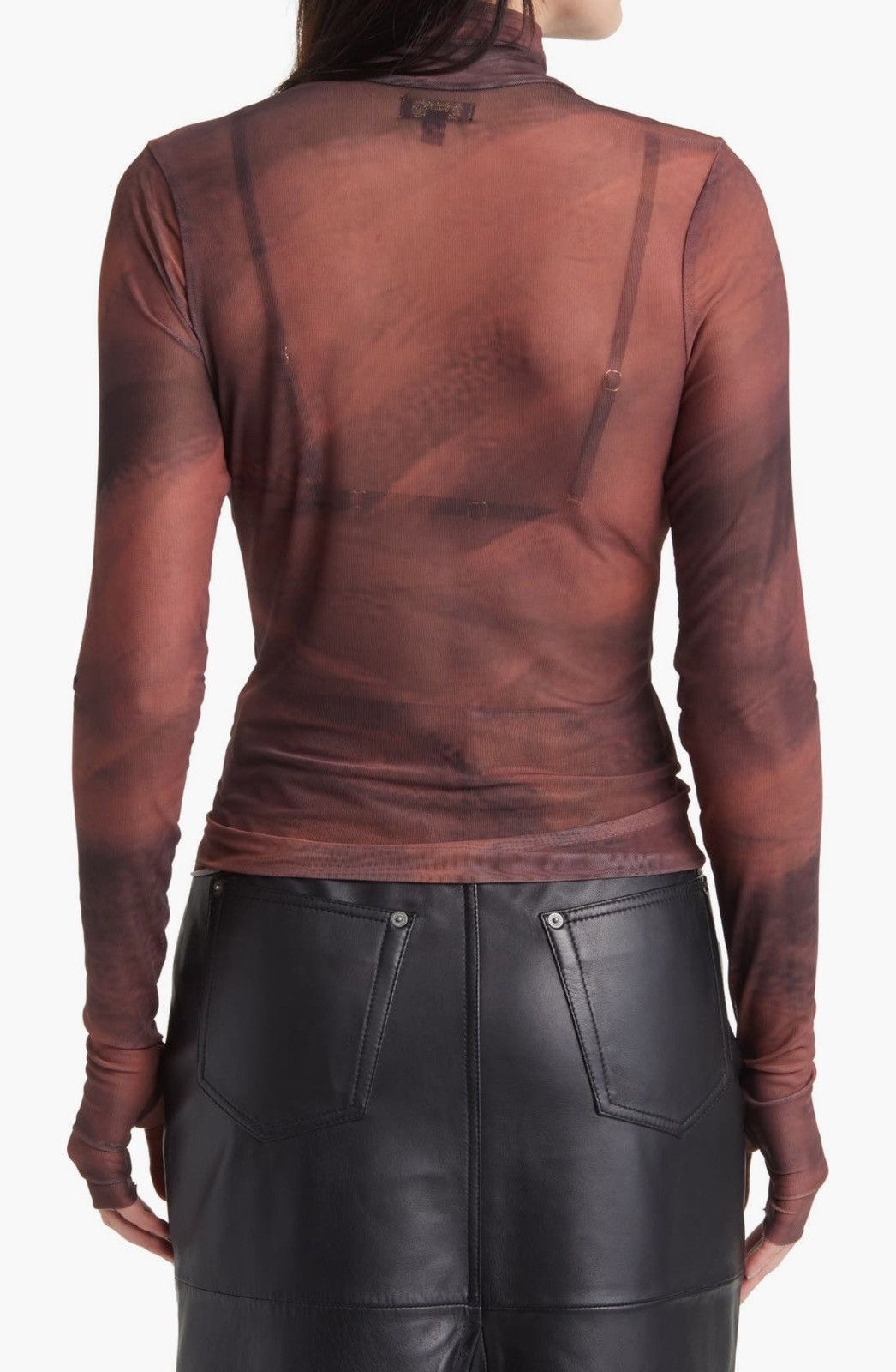 Streetwear zadie sheer turtleneck | Grailed