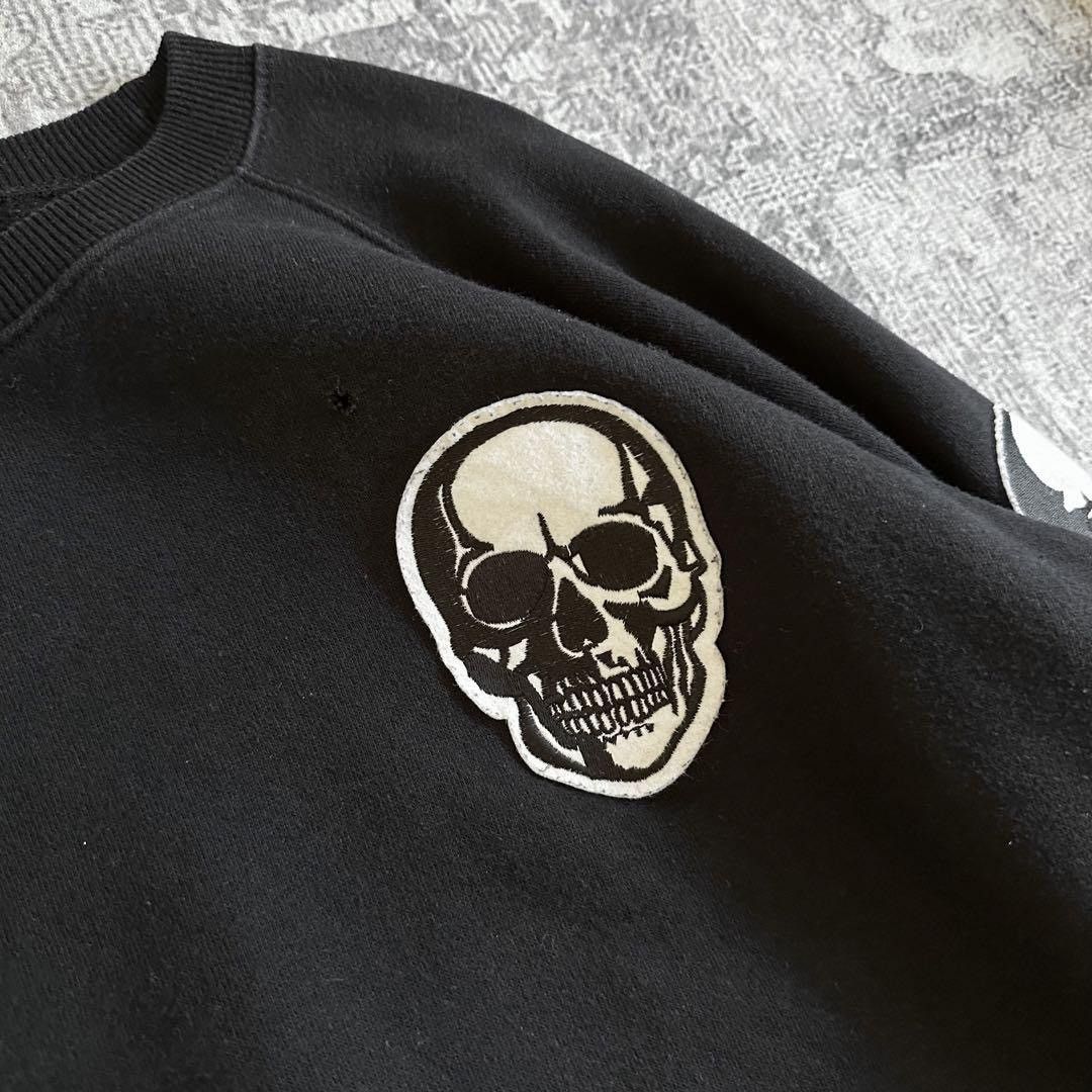 Number (N)ine Number Nine Double Skull Crewneck | Grailed