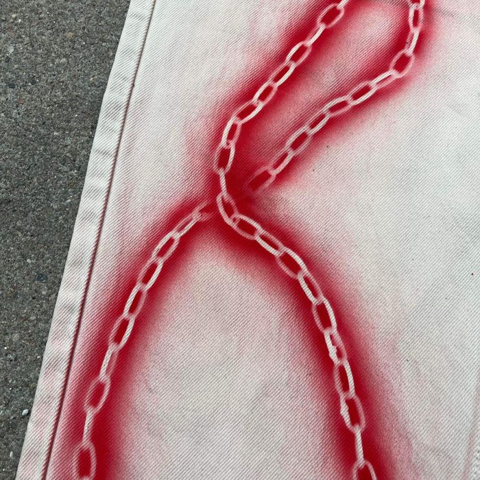 Vintage Custom Lee Chains Punk | Grailed