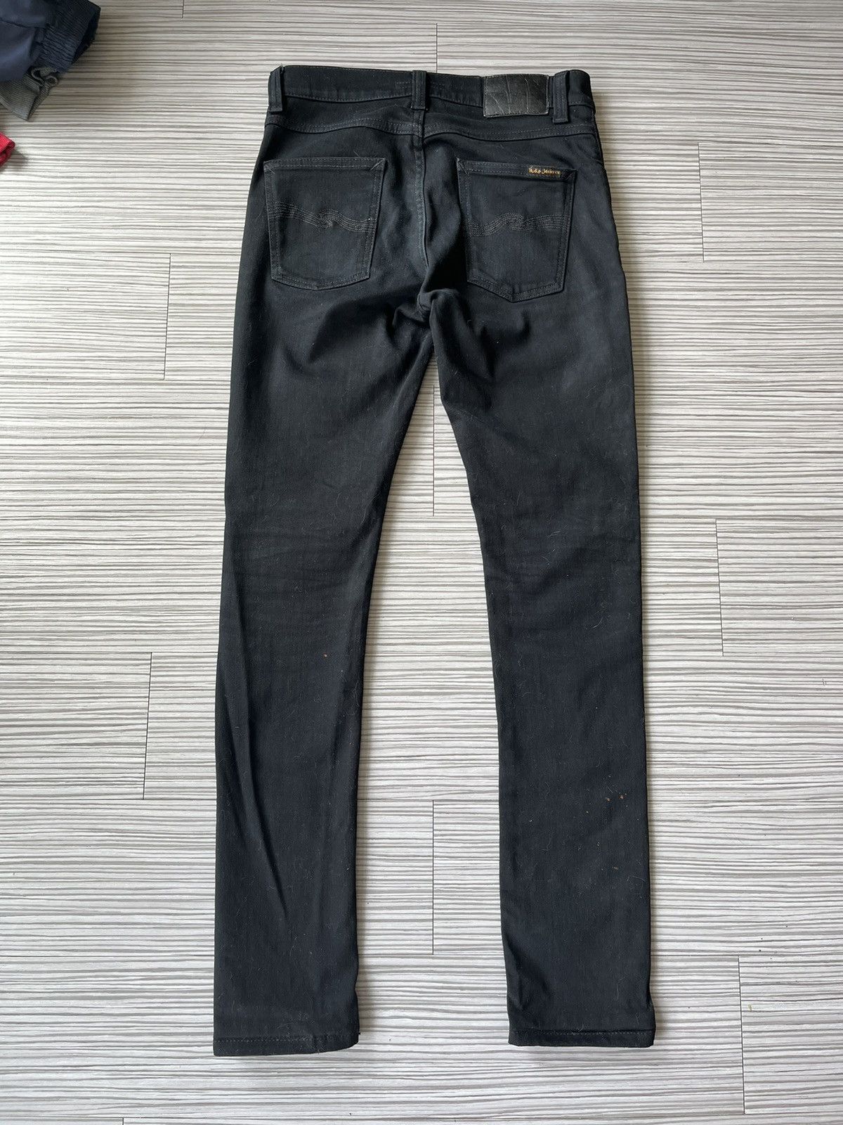Nudie Jeans Nudie lean dean dry ever black jeans | Grailed