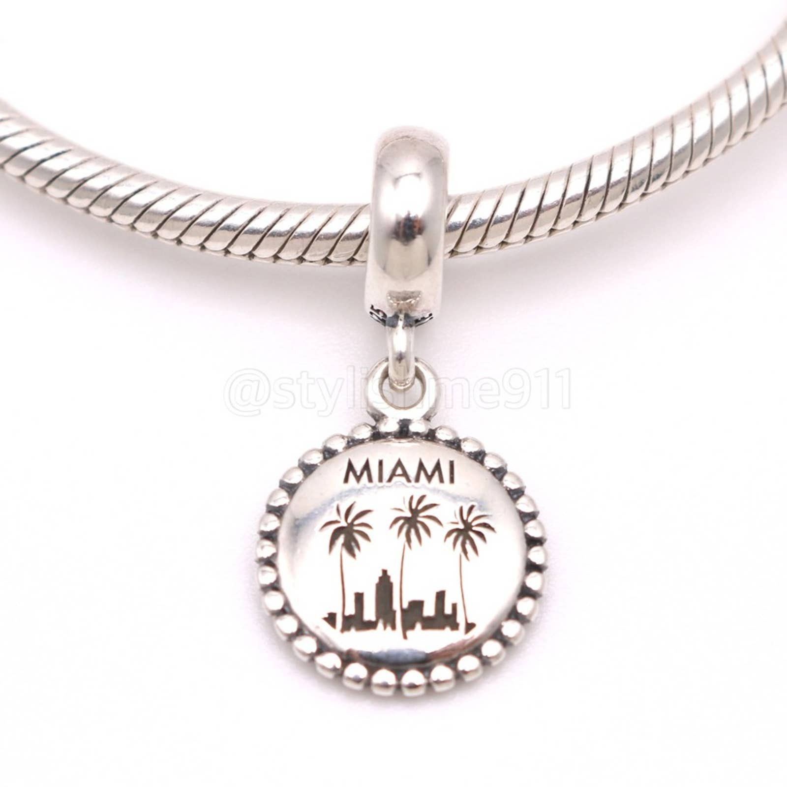 pandora Authentic PANDORA Rare Special Edition Miami Dangle | Grailed