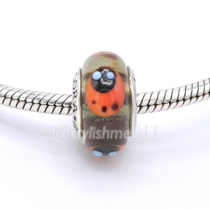 pandora Authentic Pandora Cinnamon Ladybugs Charm | Grailed