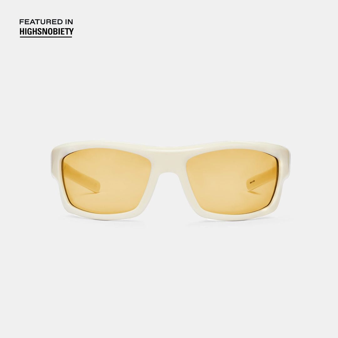Lexxola Lexxola Cream Neo Sunglasses | Grailed
