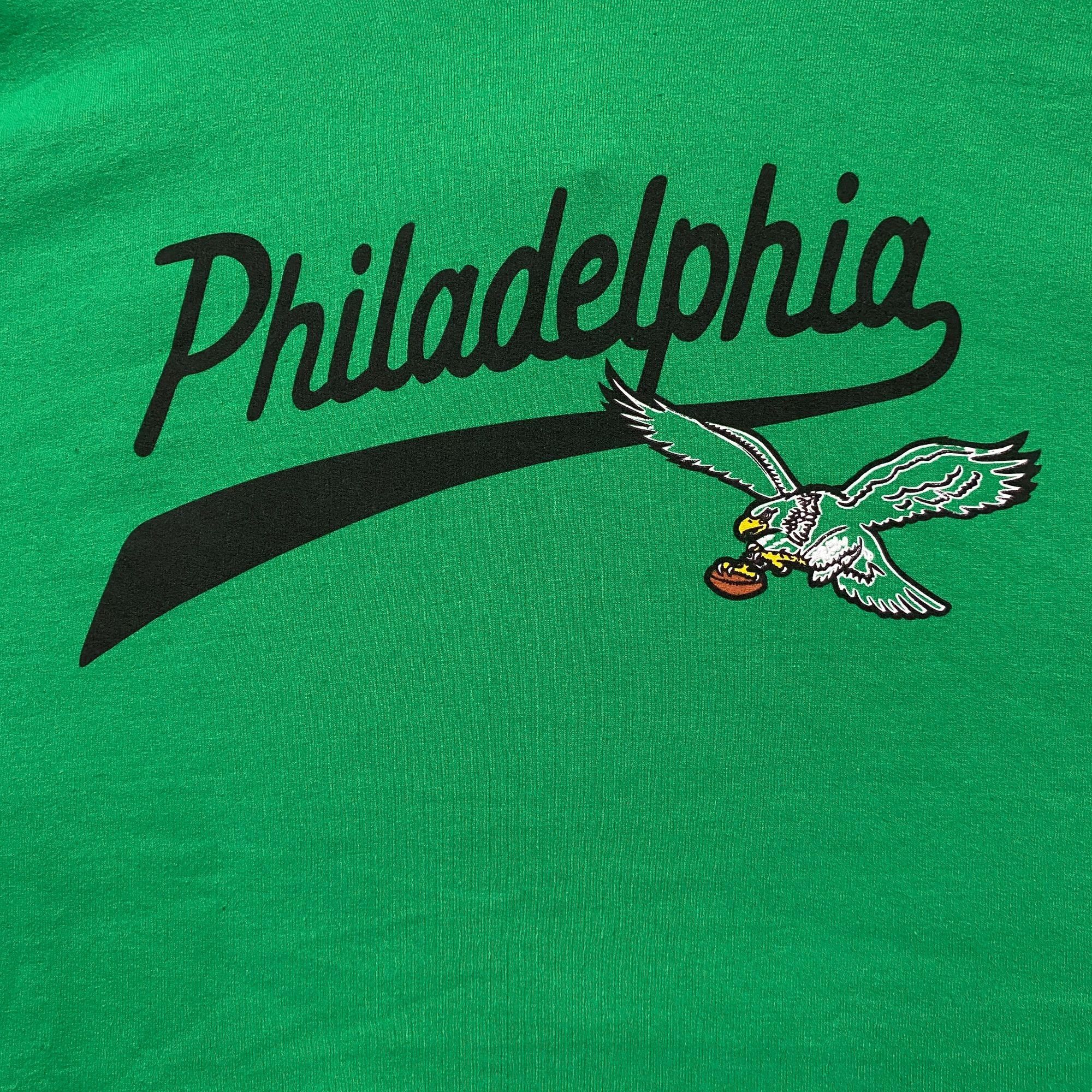 Very Rare Philadelphia Eagles Throwback Logo NFL Tailgate Hoodie XL ...