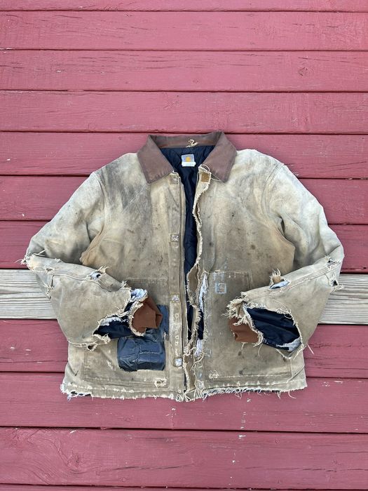Carhartt Distressed Carhartt Work Jacket | Grailed