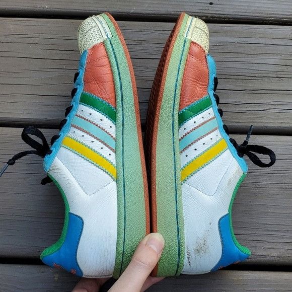 Adidas Adidas Superstar Rare Bold Colorway Shell Toe Low Trainers | Grailed