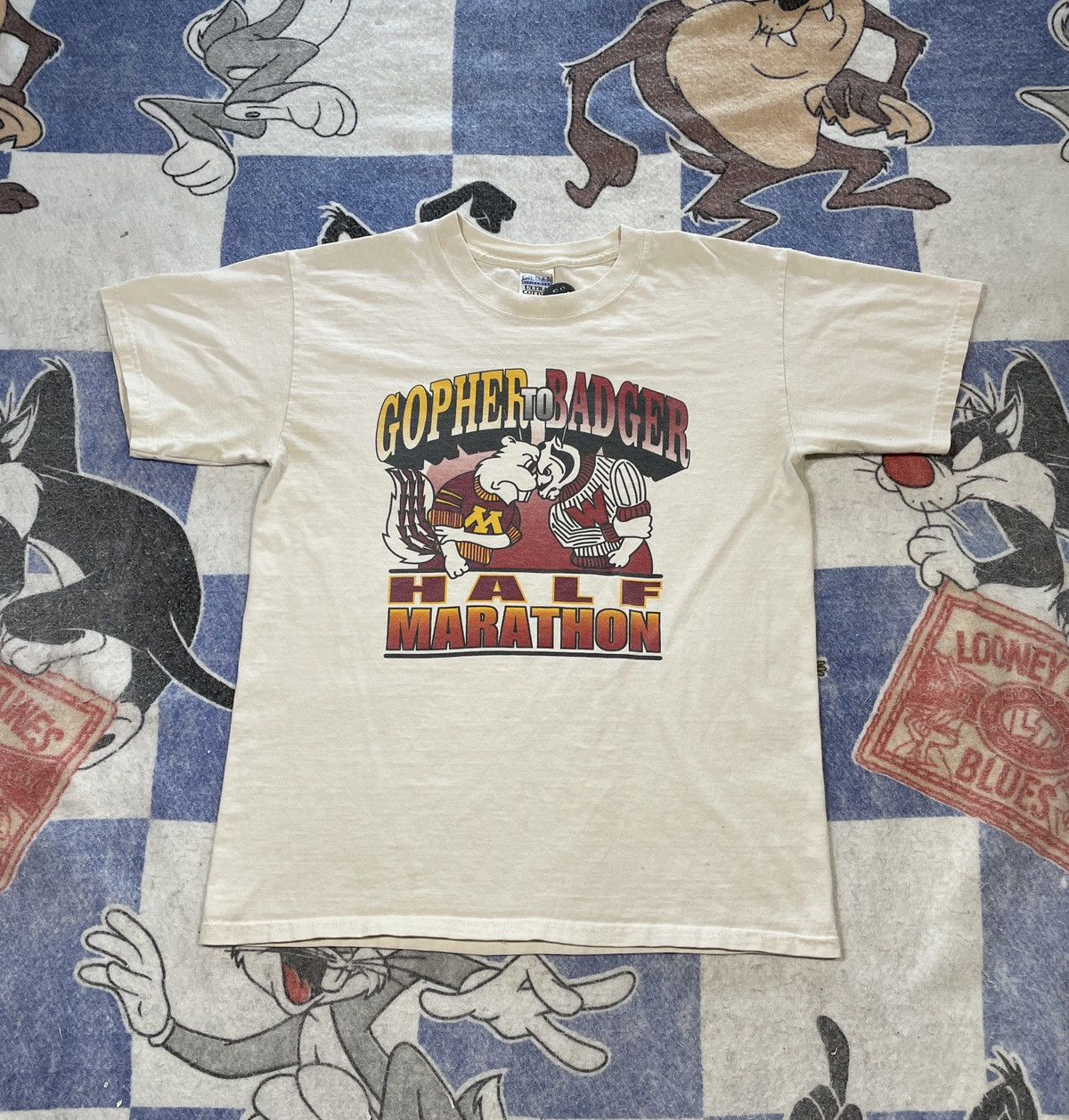 Vintage Gopher badger half marathon tee | Grailed