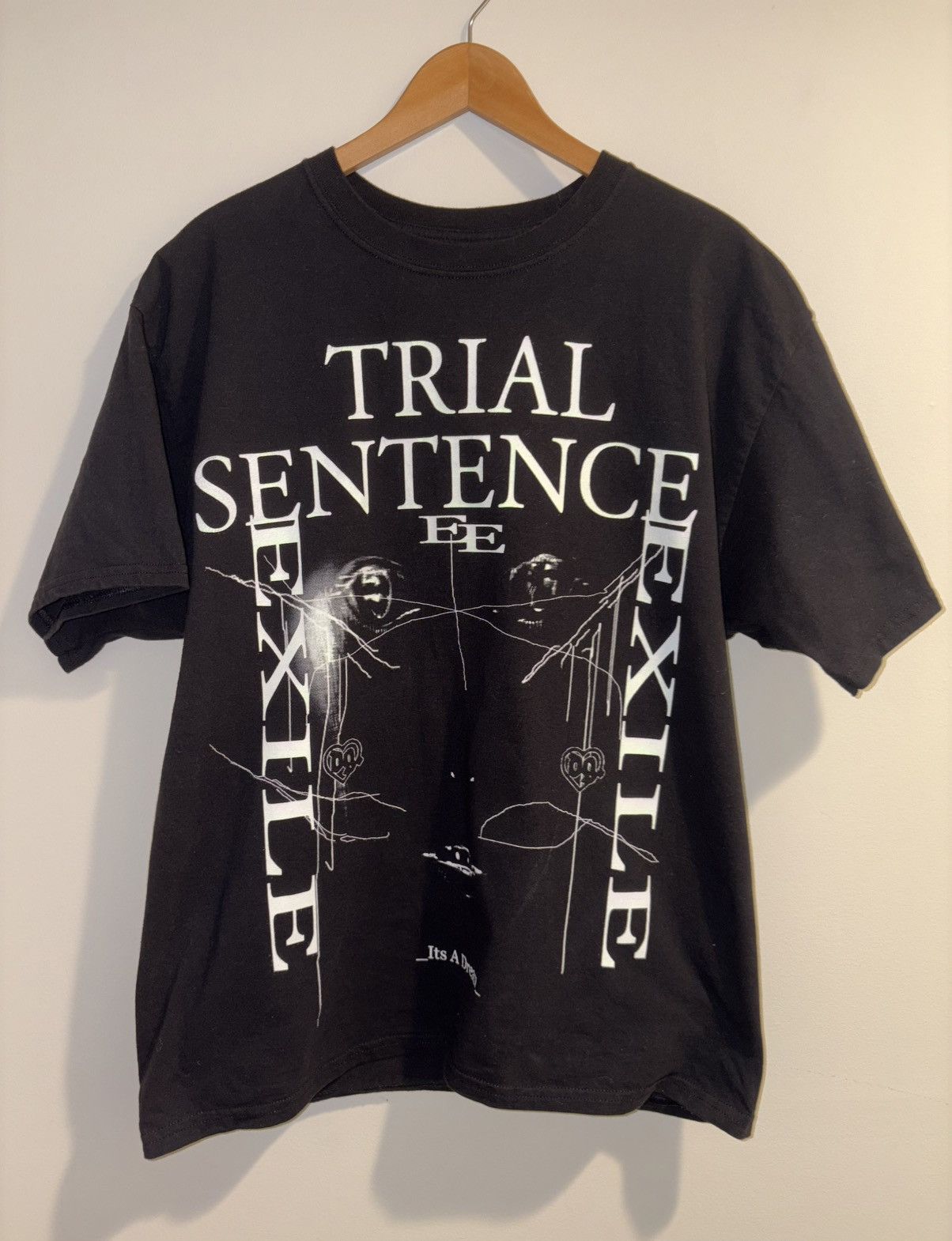 Drain Gang Trial Sentence Black T-Shirt | Grailed