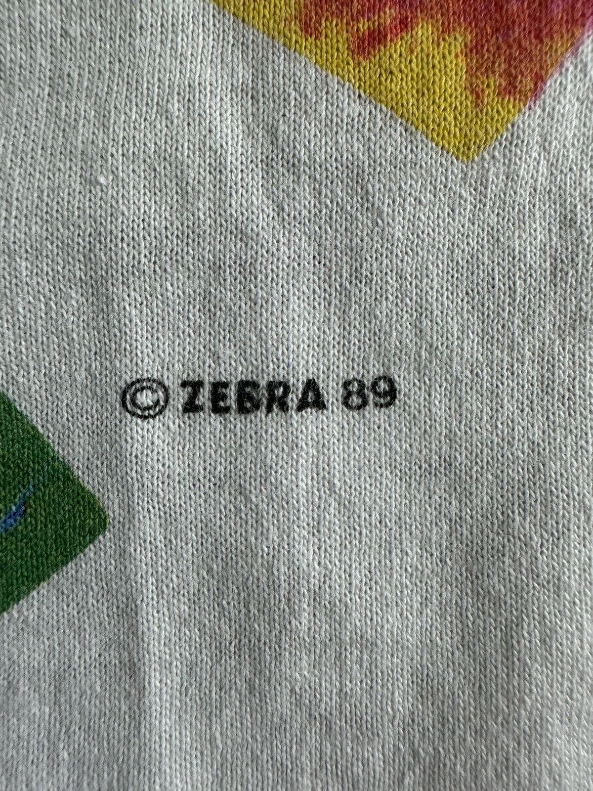 Vintage Red Hot Chili Peppers Zebra 89 Positive Mental Octopus Tour ...