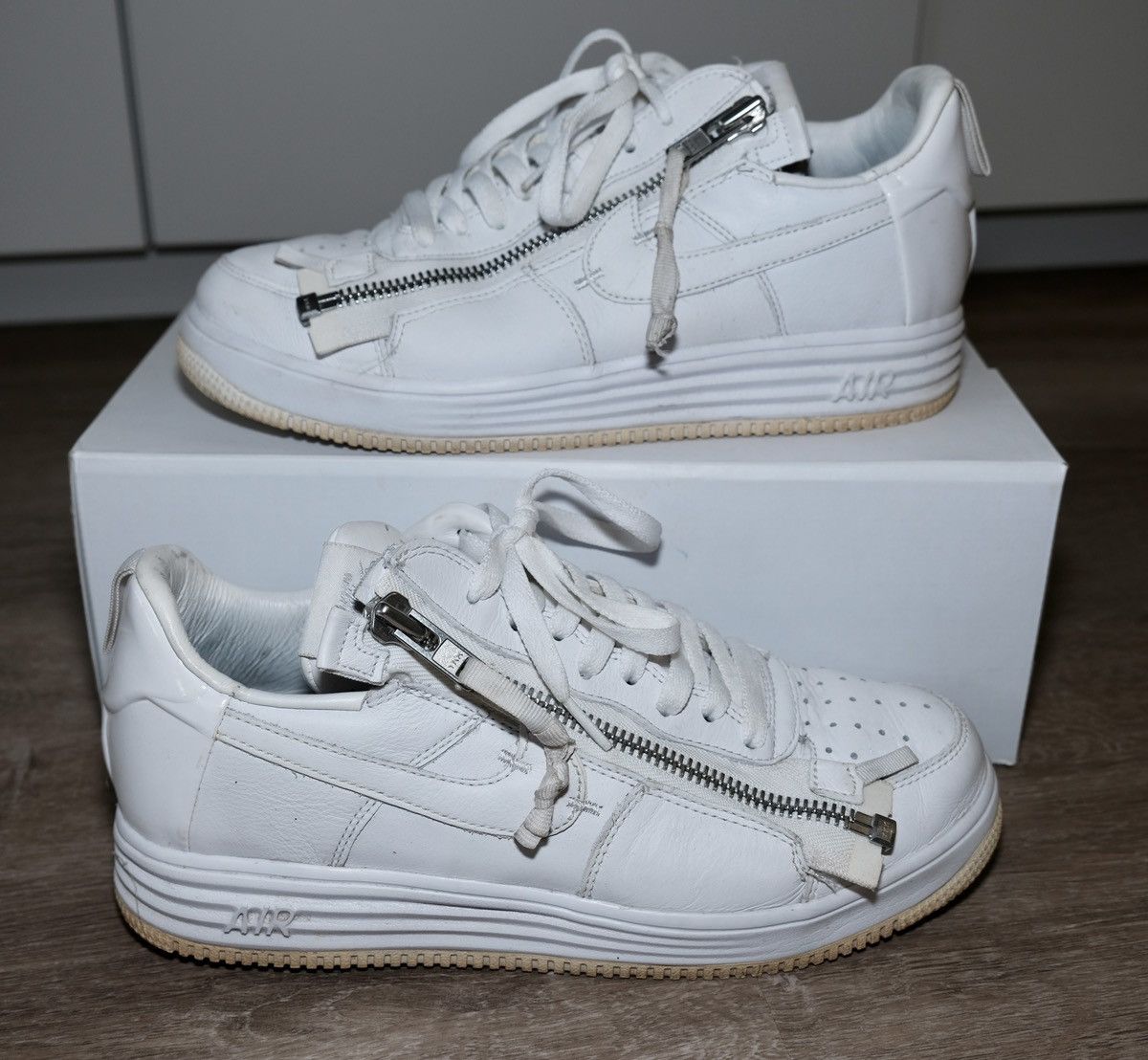 Nike Nike x Acronym Lunar Force 1 white | Grailed