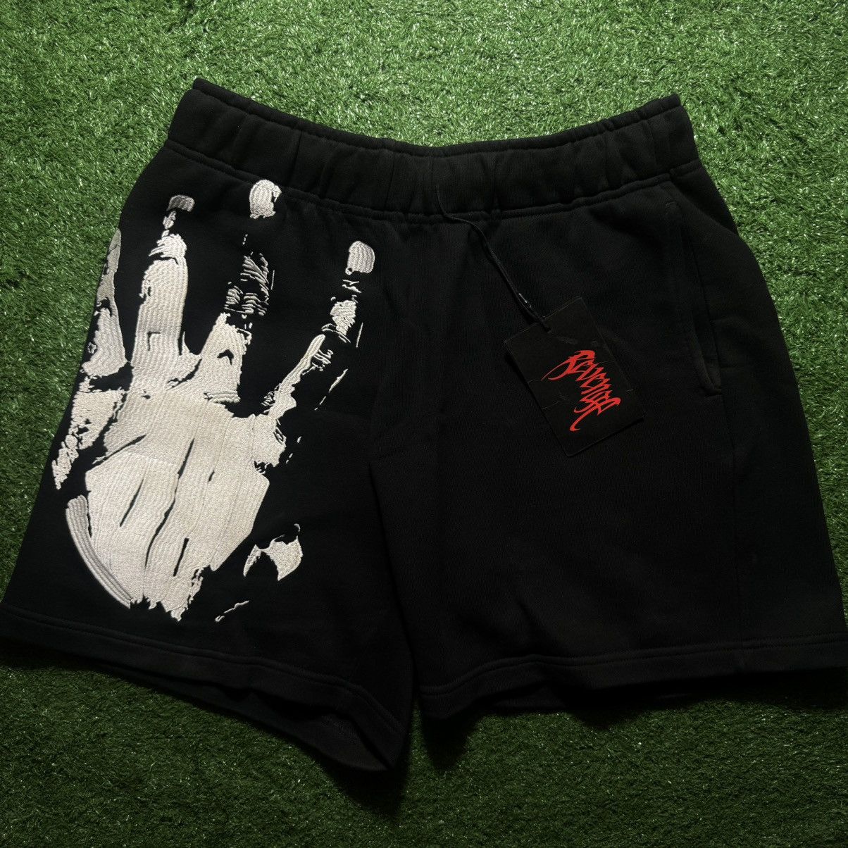Revenge REVENGE XXXTENTACION BAD “ KILL HAND “ SHORTS OFFICIAL MERCH ...