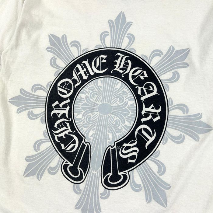 Chrome Hearts Vintage Chrome Hearts Logo Graphic T-Shirt Size S | Grailed