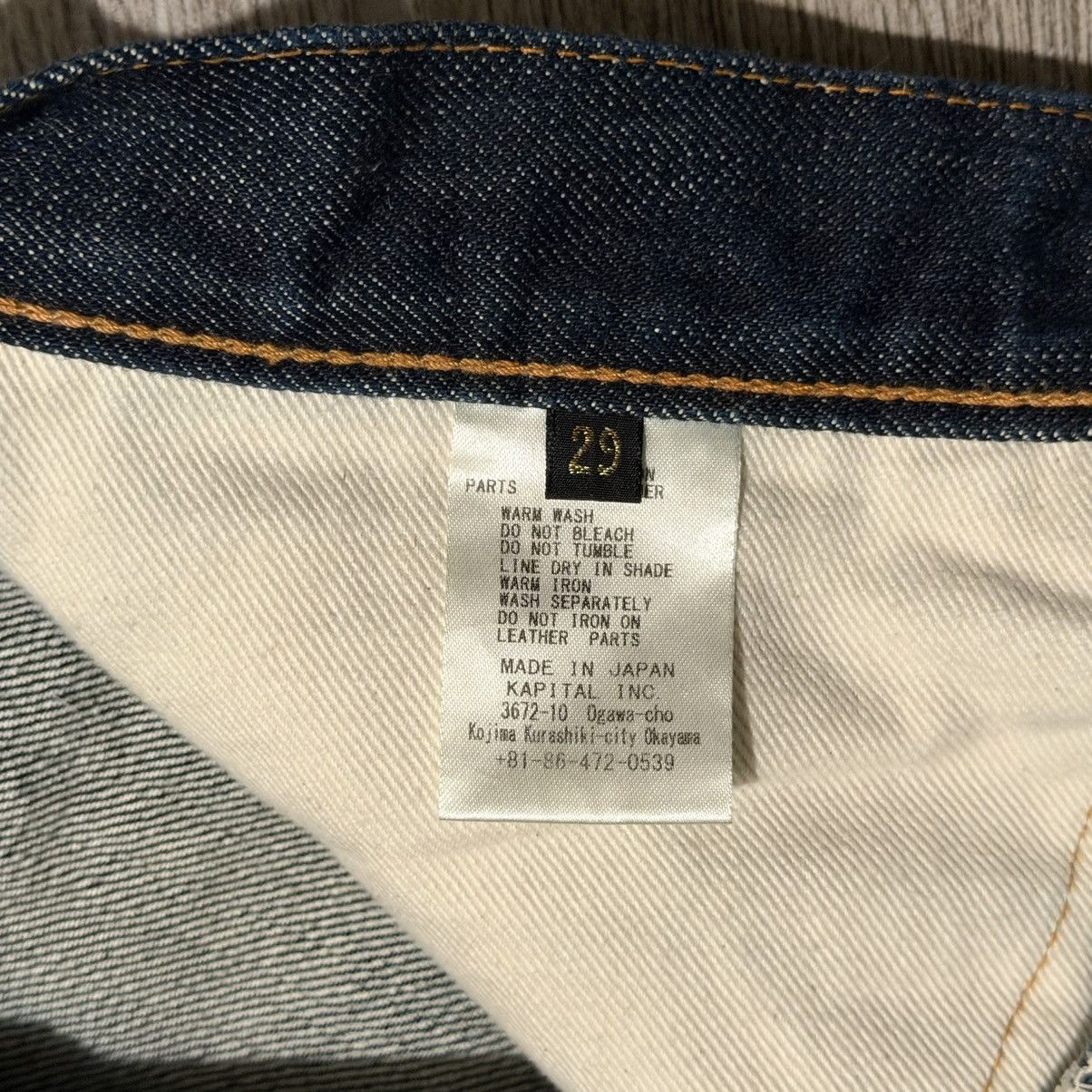 Kapital Kapital Okabellbo Indigo Size 29 Flared Jeans | Grailed