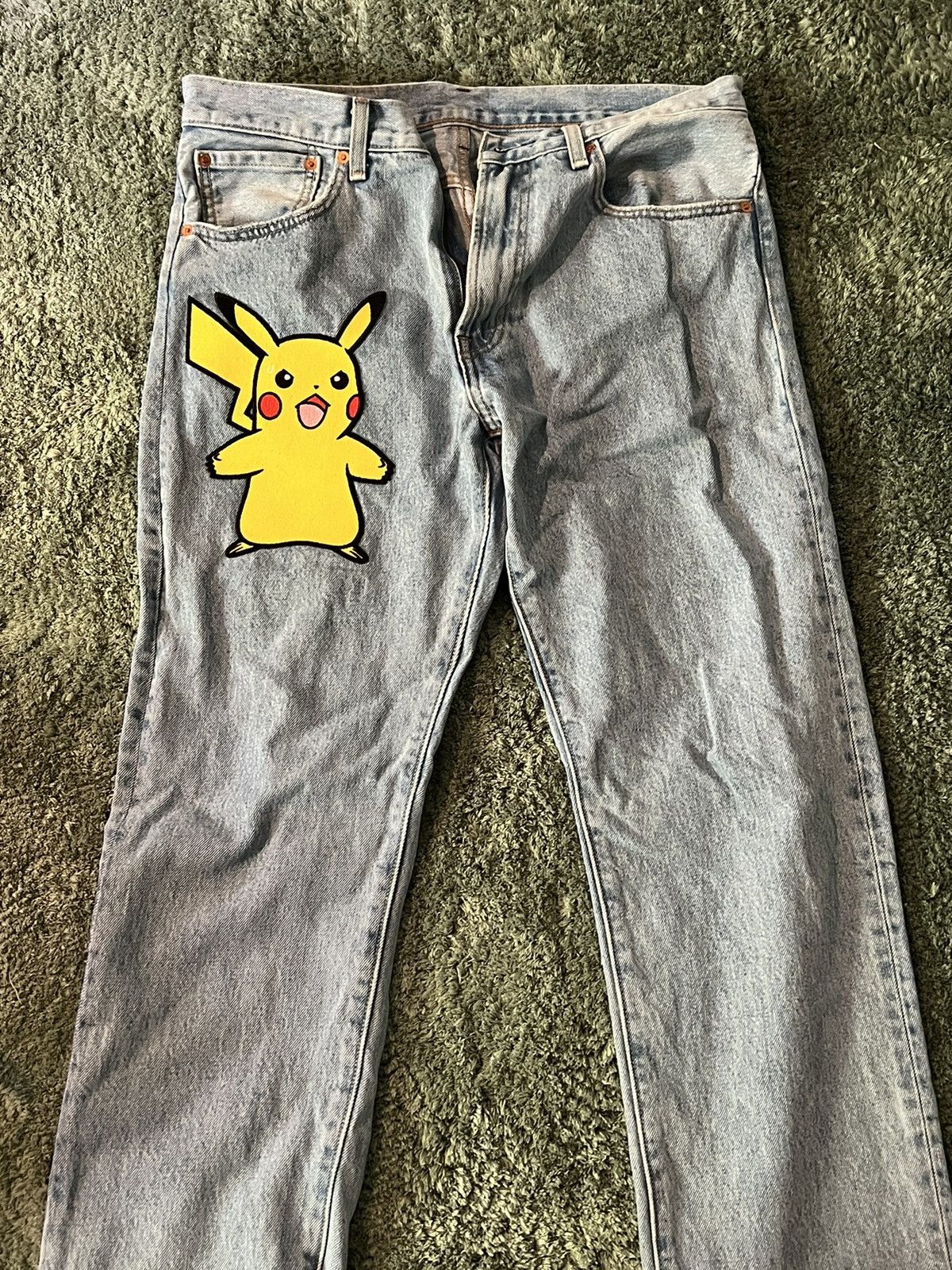 Levi's × Pokemon Levi x Pokémon - Pikachu Jeans ⭐️👖 | Grailed