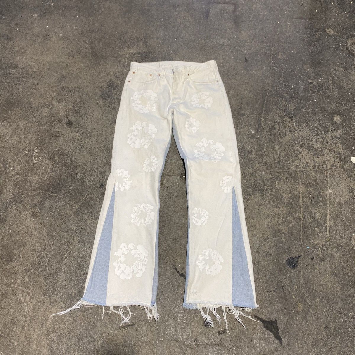 DENIM TEARS × Levi's Denim Tears X Levi Custom Flare | Grailed