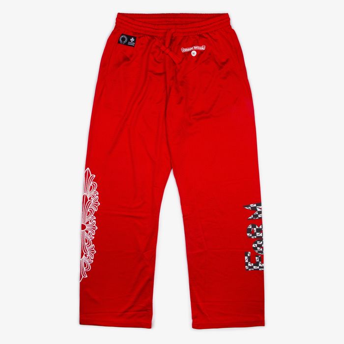 Chrome Hearts CHROME HEARTS RED MESH VARSITY PANT | Grailed