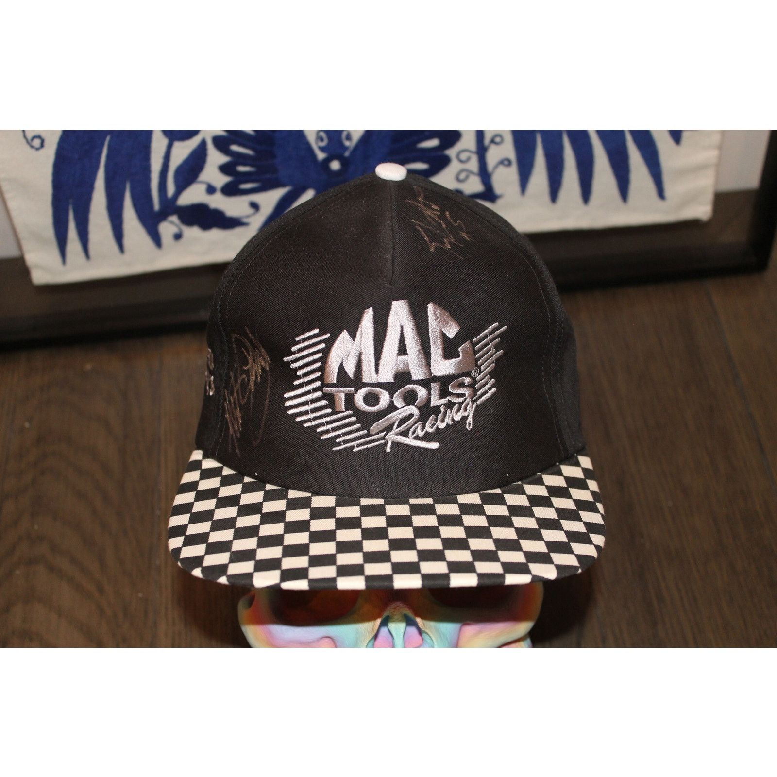 NASCAR Mac Tool Racing VIntage Snapback Nascar 95' Signed | Grailed