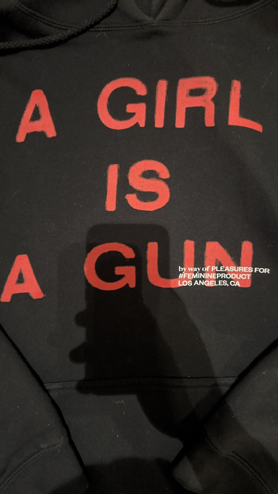 Pleasures Pleasures “A Girl is a Gun” Hoodie | Grailed