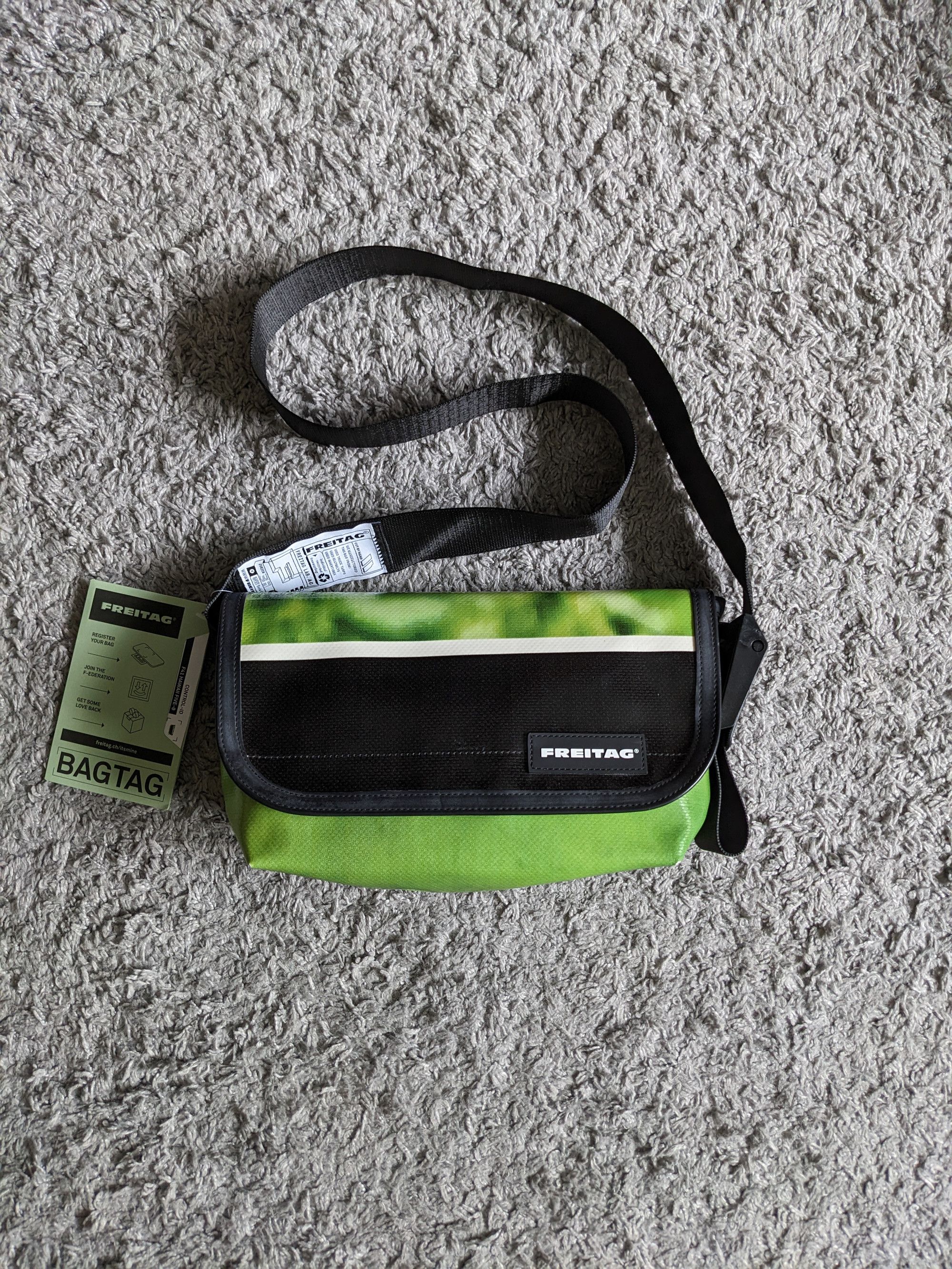 Freitag F41 HAWAII FIVE-O New Black Recycled Messenger Bag | Grailed