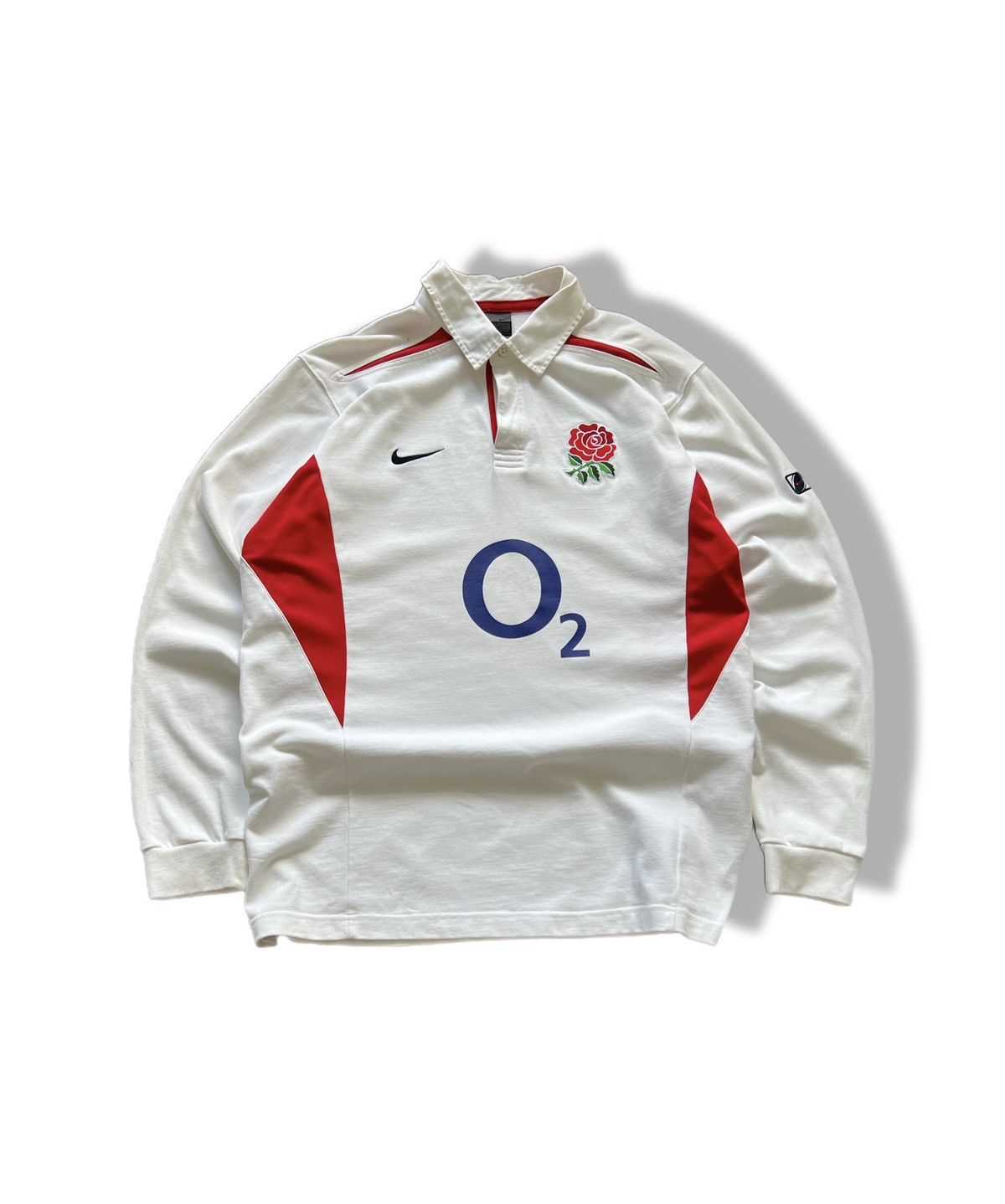 Jersey × Nike × Vintage Nike & England Rugby Team Polo Shirt Retro ...