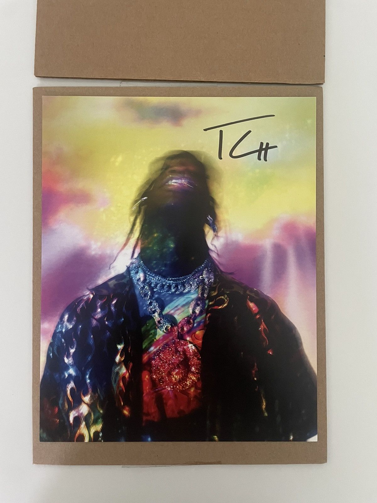 Designer × Travis Scott TRAVIS SCOTT SIGNED LITHOGRAPH | Grailed