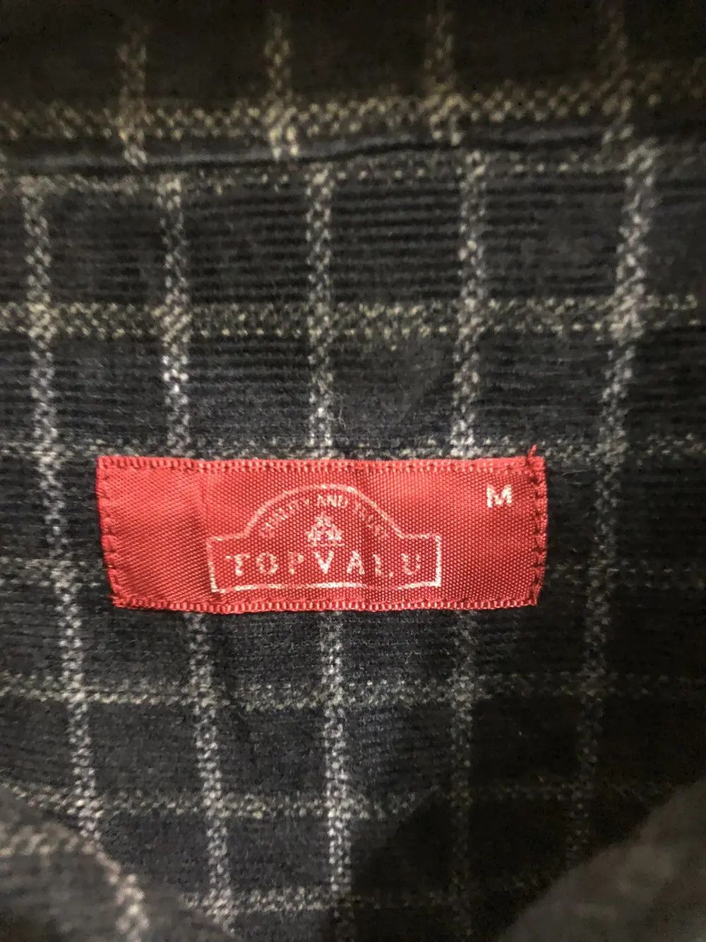 Flannel × Streetwear × Vintage Vintage Top Valu Plaid Tartan Flannel ...