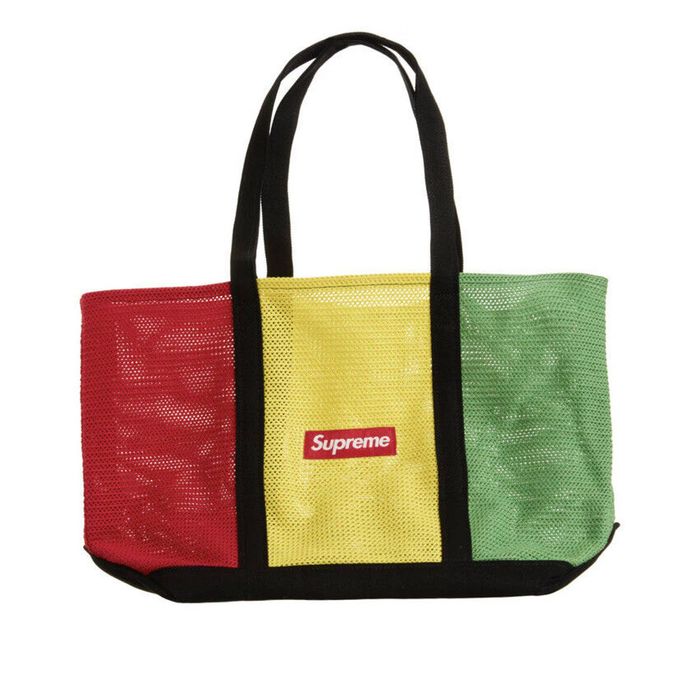 Supreme Supreme String Rasta Tote Bag Red Yellow Green SS21 2021 New ...