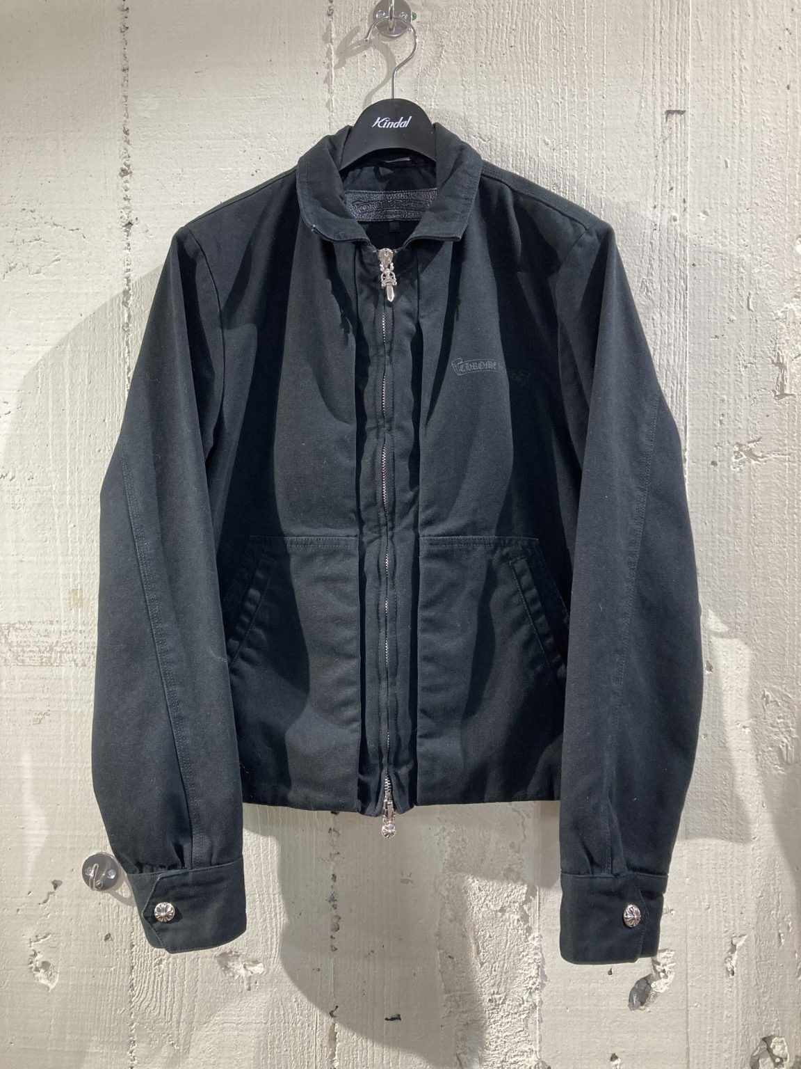 Chrome Hearts Street Meat Canvas Zip Up Work Jacket | Grailed