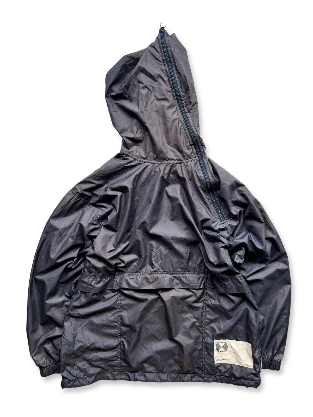 Issey Miyake Final Home 1999 Packable Asymmetrical Full Face Zip | Grailed