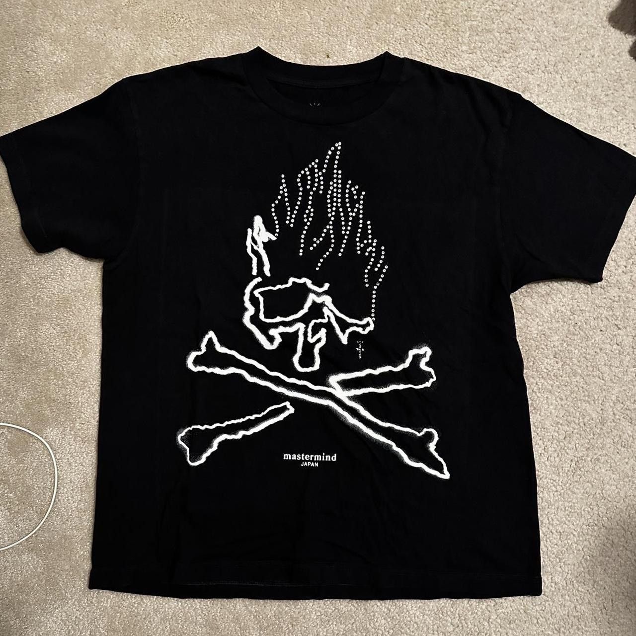 Travis Scott Travis Scott x Mastermind Japan Swarovski Cactus Jack Tee ...