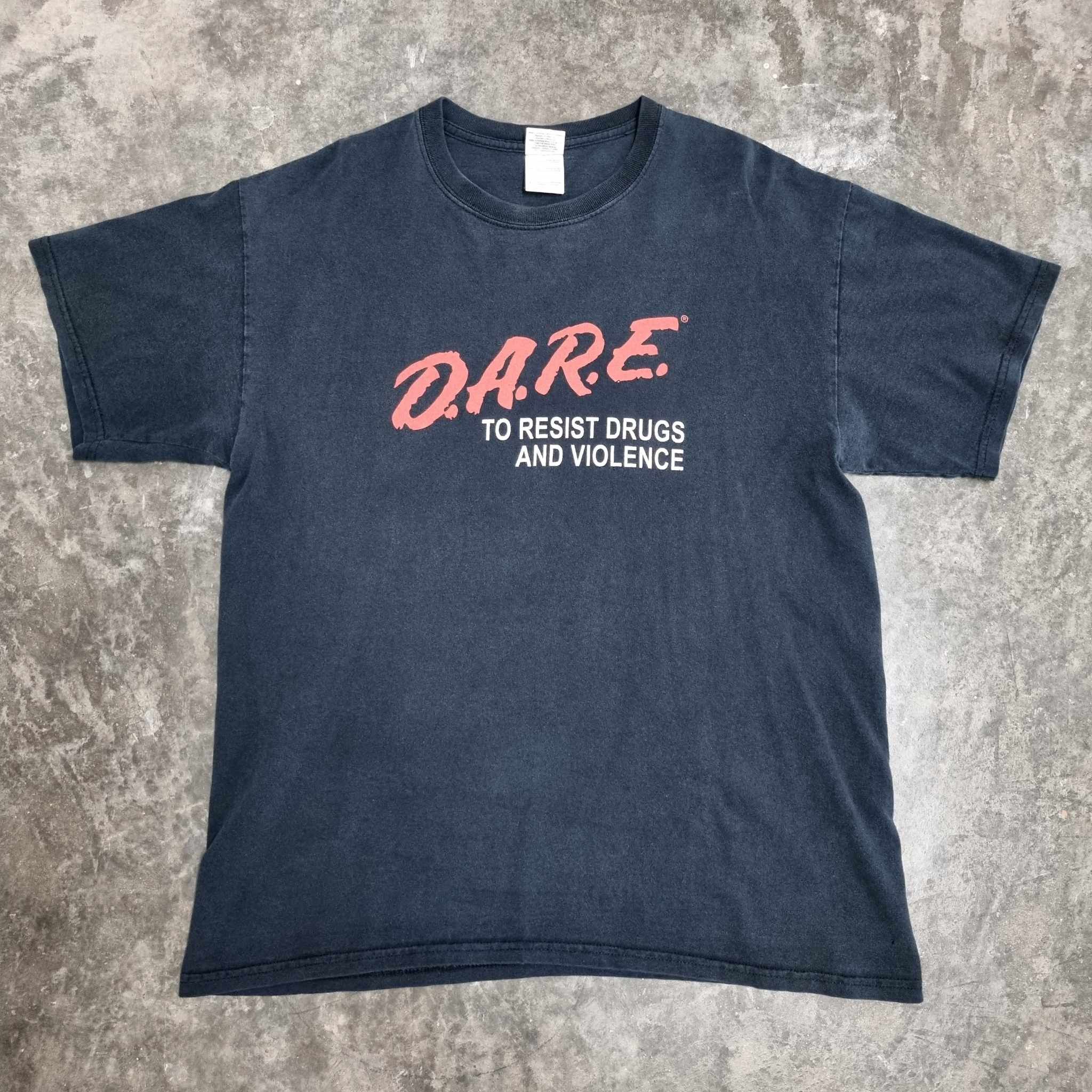 D.A.R.E × Gildan × Vintage Vintage D.A.R.E. T-Shirt | Grailed